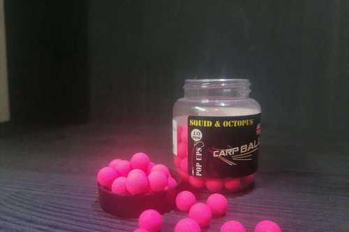 Плавающие бойлы CarpBalls (Skoryk) Pop-Ups Squid &