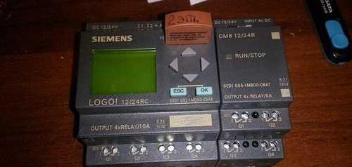 Программируемый контроллер Siemens logo 12/24RC