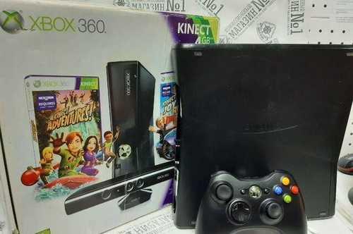 Игровая приставка Microsoft Xbox 360 4 гб + Kinect