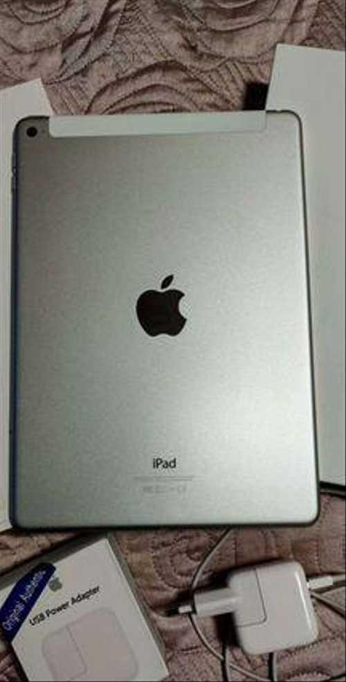 iPad Air2 Wi-Fi Cellular 64GB Silver Apple SIM