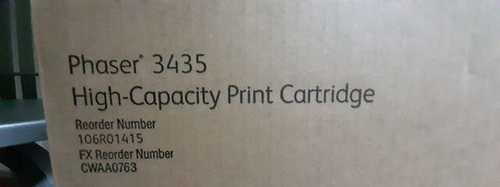 Картридж Xerox phaser 3435 106R01415 original