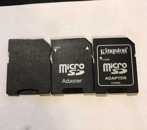 Адаптеры переходники MicroSD