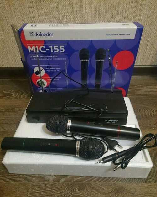 Микрофонный комплект Defender mic-155 ручной