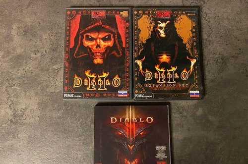 Diablo 2 + lord of Destruction + Diablo 3 cd