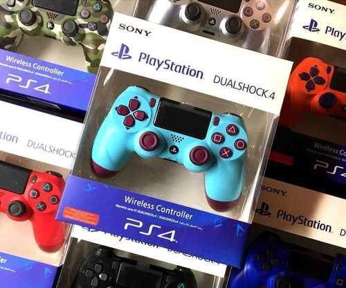 Dualshock 4 геймпад / джойстик PS4 v2 Blue Berry