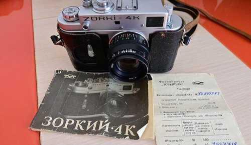Фотоаппарат zorki-4k