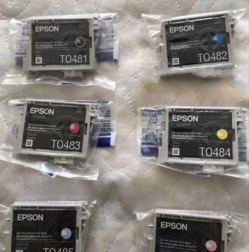 Картриджи для принтеров Epson