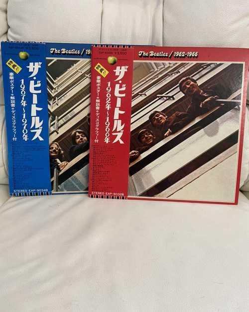 4LP The Beatles 1962-1966/1967-1970. japan