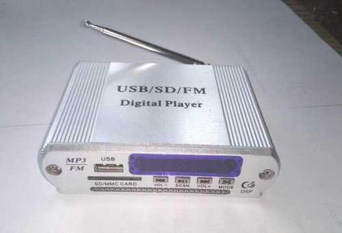 FM радио USB, SD аудио плеер