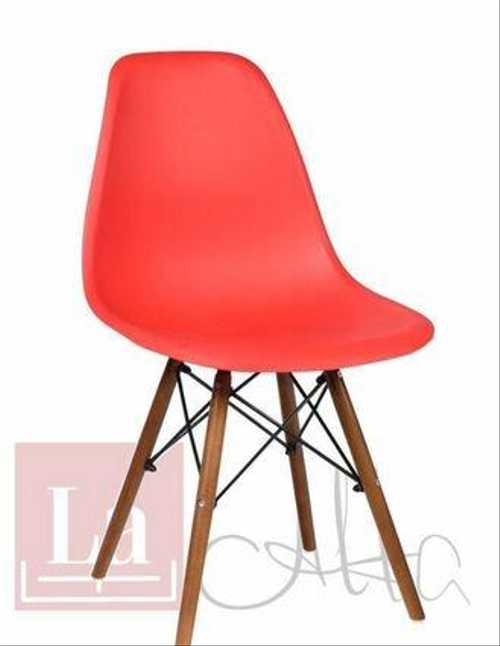 Стул glossy в стиле eames прозрачный