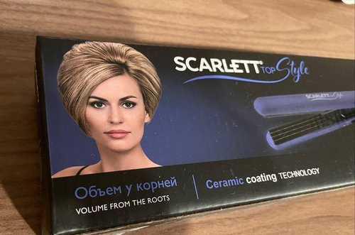 Плойка scarlett гофре