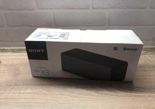 Портативная акустика Sony SRS-X3