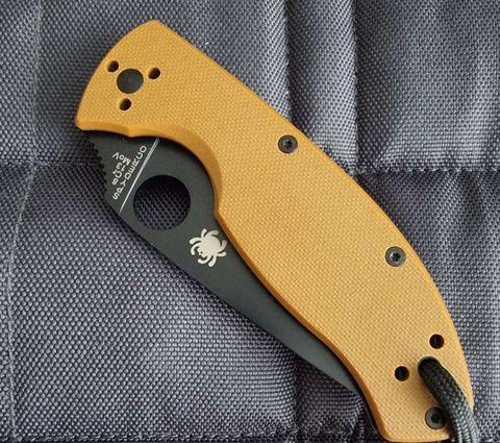 Складной нож Spyderco Tenacious Brown C122gpsbbn