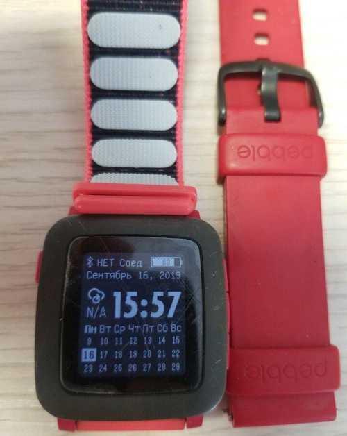 Smart часы Pebble time