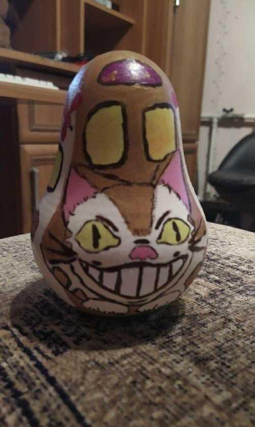 Неваляшка "Котобус" из аниме "Мой сосед Тоторо"