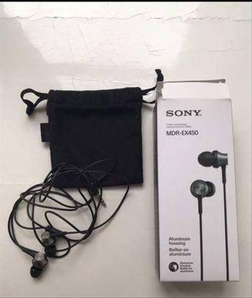 Наушники Sony MDR-EX450 купить | Аудио и видео техника | Festima.Ru – частные объявления