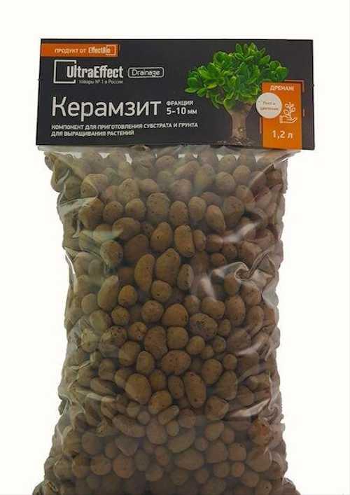 Керамзит UltraEffect фракция 5-10мм 1,2 л