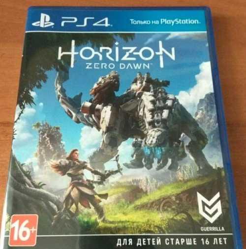 Игра Horizon zero dawn playstaion 4