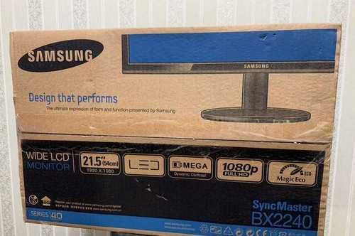 Монитор 21,5” Samsung SyncMaster BX2240