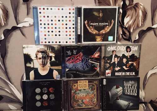 CD-диски различных современных исполнителей