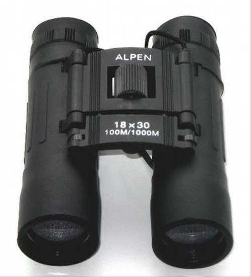 Бинокль Alpen 18х30 100м/1000м (10х25)