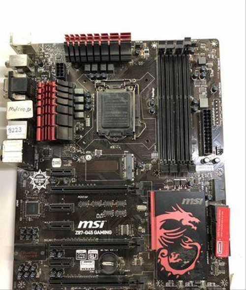 Материнская плата MSI Z87-G45 gaming LGA 1150