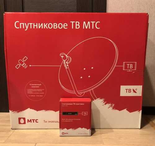 Комплект спутникового тв мтс