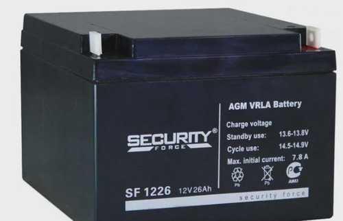 Аккумулятор Security Force SF 1226