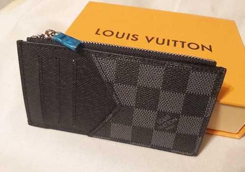 Новая визитница Louis Vuitton Damier Graphite
