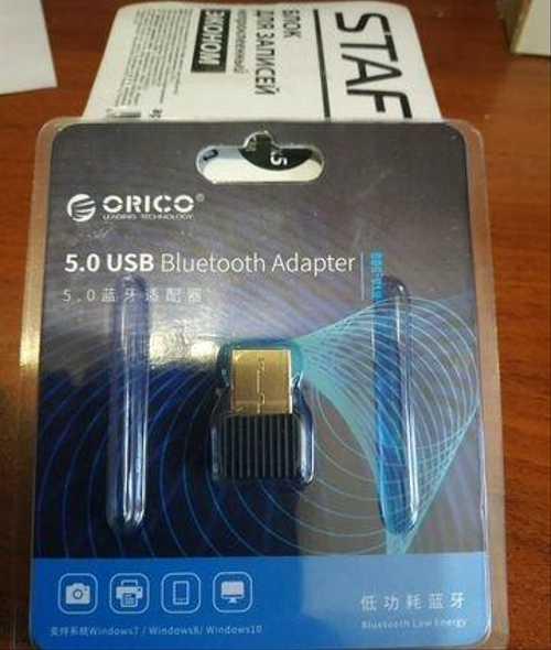 Bluetooth адаптер orico BTA-508-BK