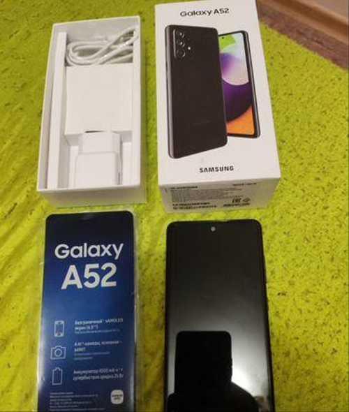 Продам моб. телефон Samsung A52 256g black