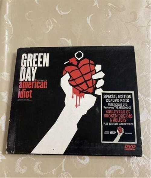Green day American idiot CD, DVD