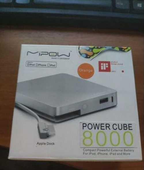 Аккумулятор mipow Power Cube 8000А
