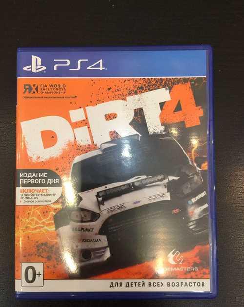 Игра Dirt4 для PS 4 (Sony PlayStati