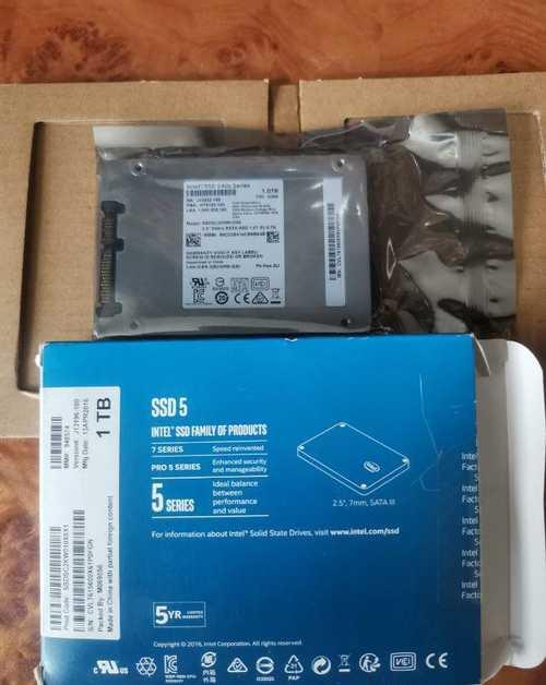 Ssd диск Intel 540s 1тб SATA