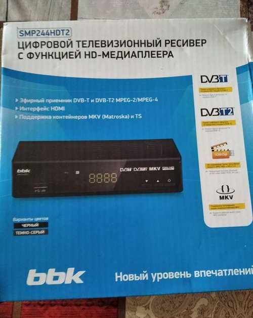 Цифровой телевизионный ресивер BBK-SMP244HDT2