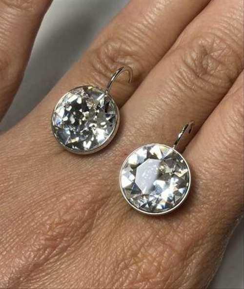 Серьги Swarovski Bella