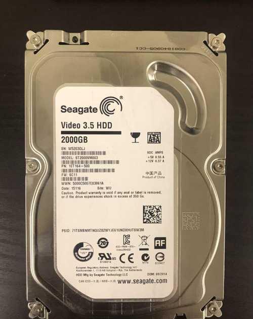 Жесткий диск Seagate 2tb
