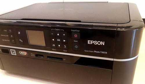 Мфу Epson Stylus Photo TX 659 на запчасти