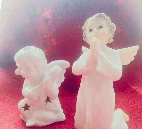 Статуэтки ангелы фигурка керамика
