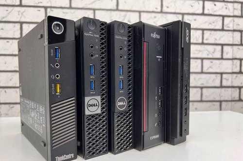 Неттопы Мини-Пк Dell Optiplex Fujitsu Acer Lenovo