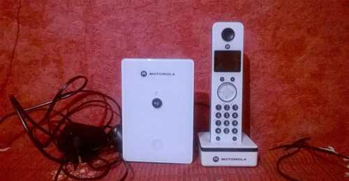 Радиотелефон dect Motorola D801 RU white