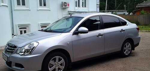 Крыло левое Nissan Almera G15 2012-18 серебристый