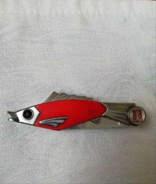 Нож сувенирный, перочинный Рыбка СССР