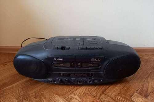 Магнитола Sharp WQ-CD220 рабочая