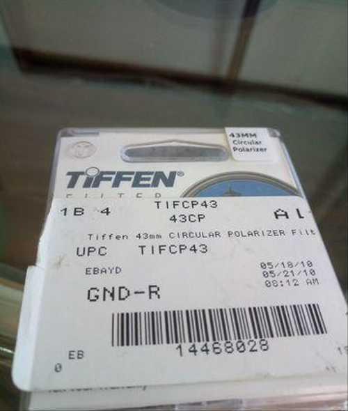 Фильтр поляризационный Tiffen 43mm