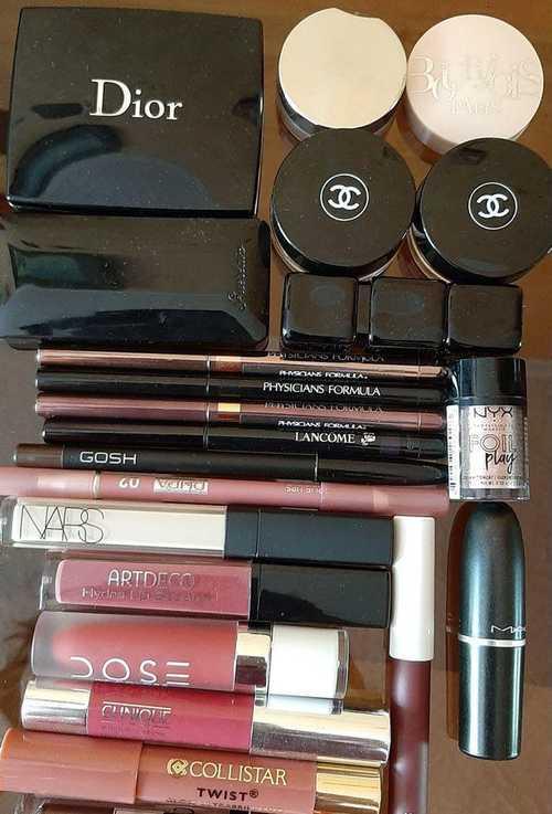 Косметика Dior/ Chanel/Guerlain