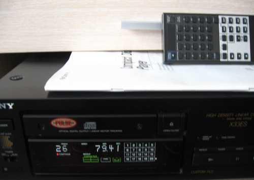 CD проигрыватель sony CDP-x33es