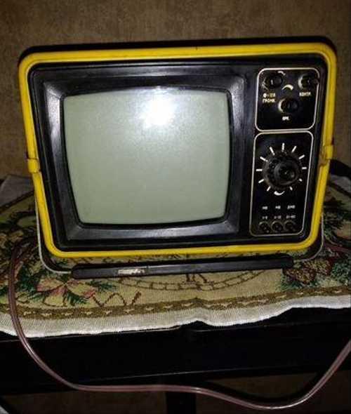 Переносной телевизор из СССР