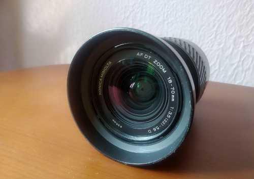 Объектив Konica Minolta AF DT 18-70